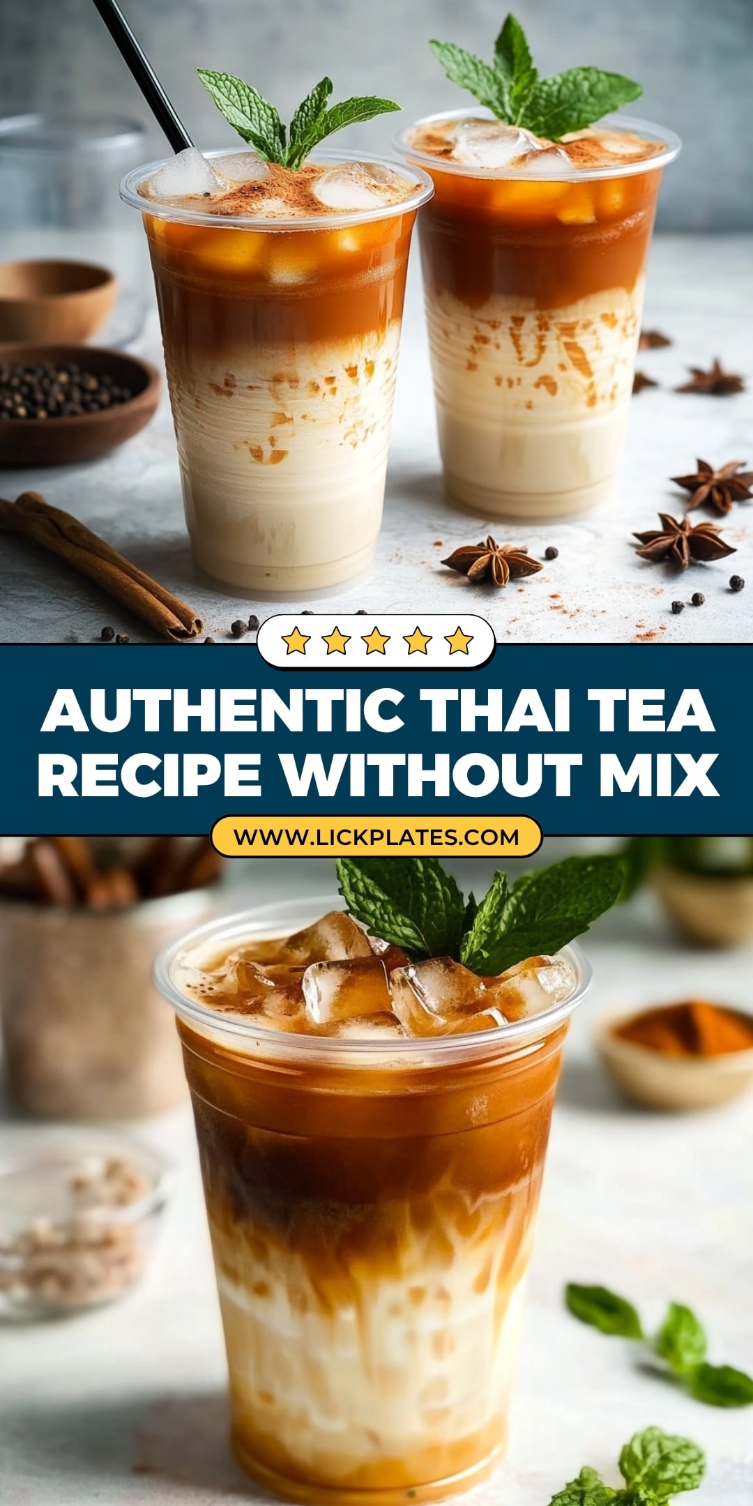 Thai Tea from Scratch: Homemade Recipe for Authentic Thai Tea